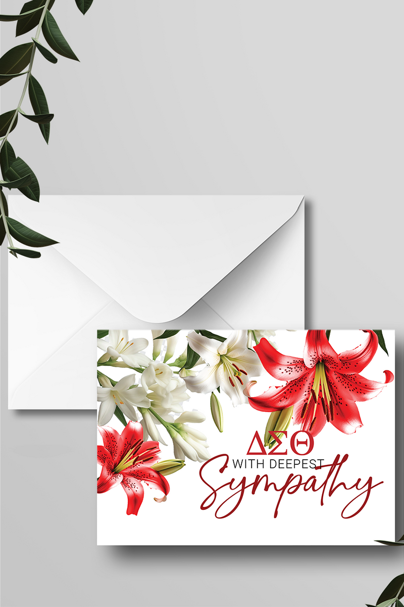 DST With Sympathy Note Cards – Madam37