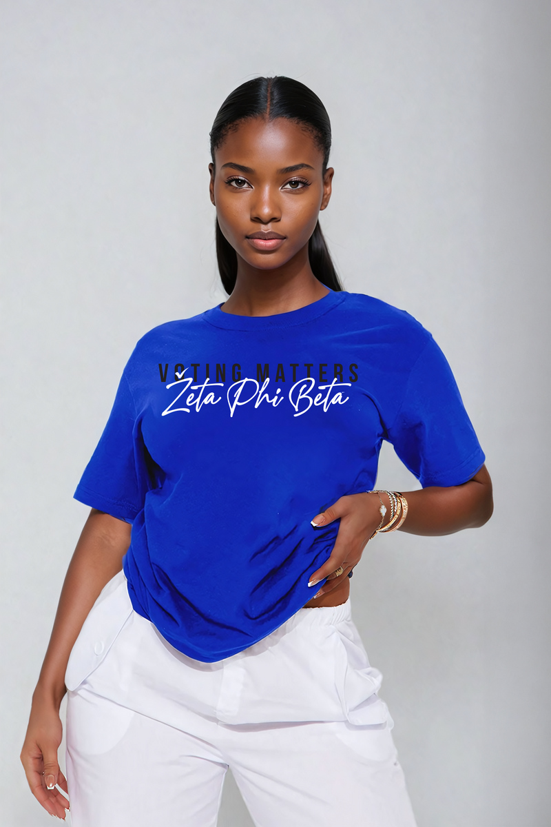 1913 Zeta Phi Beta Voting Matters Shirt – Madam37